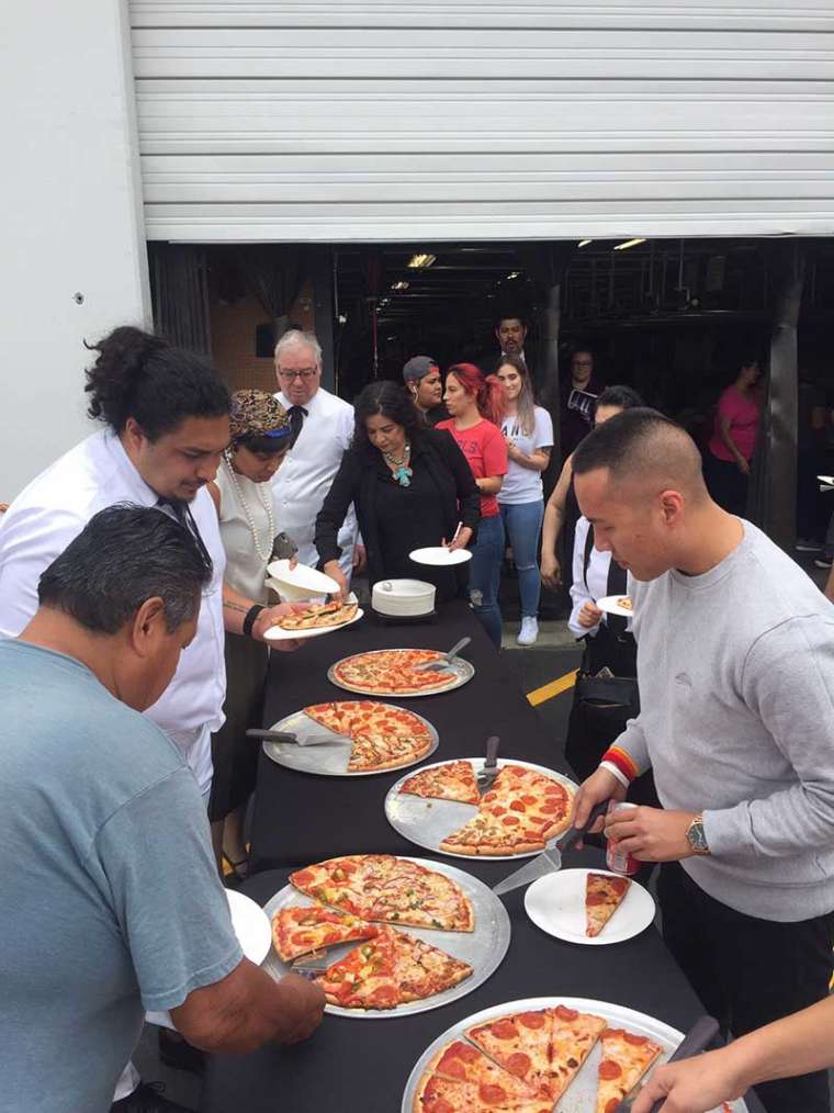 Corporate Pizza Party with Friar Tux - Pizzarageous